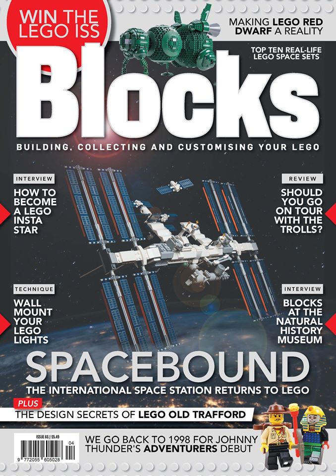 Issue 66 Cover – Blocks – the monthly LEGO magazine for fans