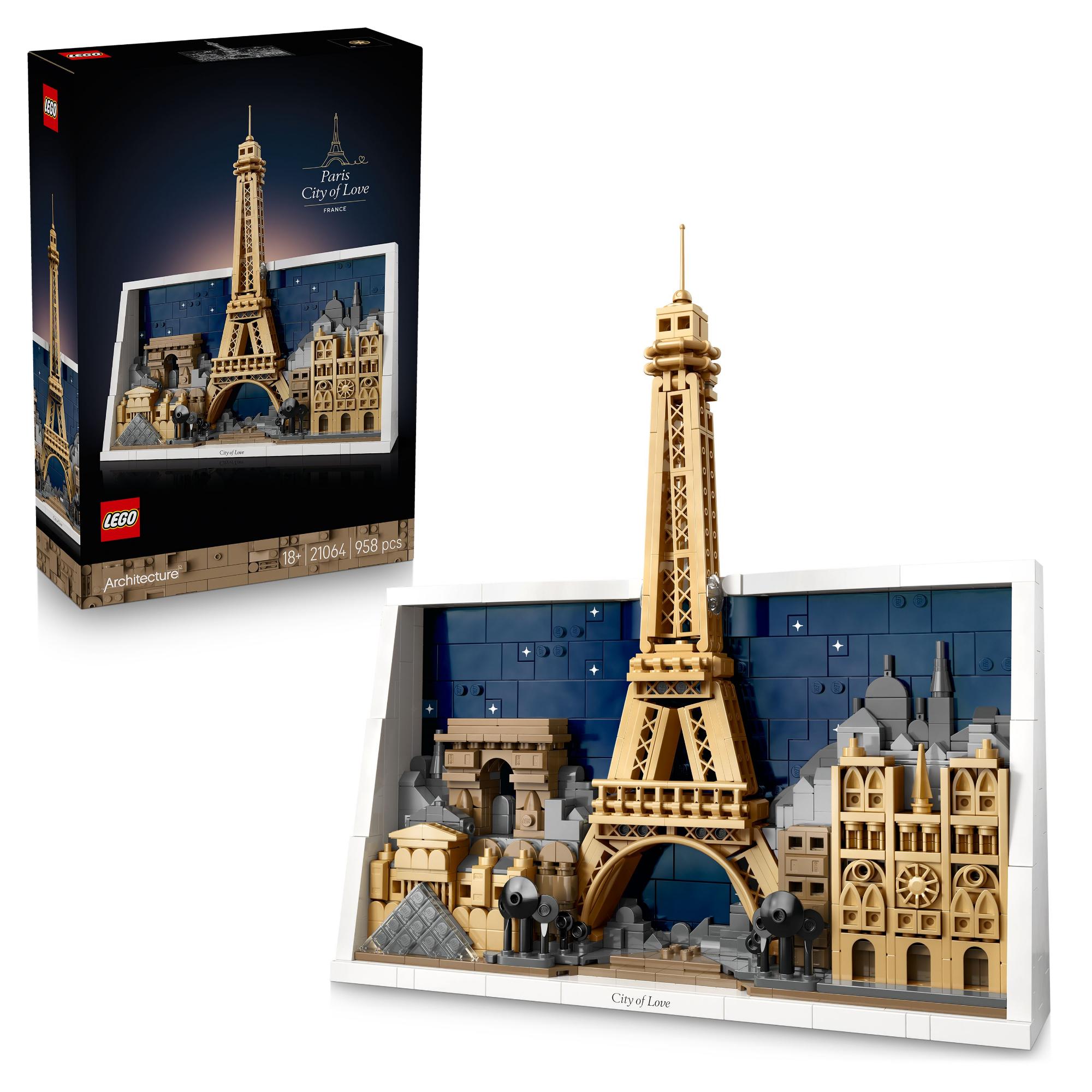 LEGO Architecture 21064 Paris – City of Love presents a new style ...